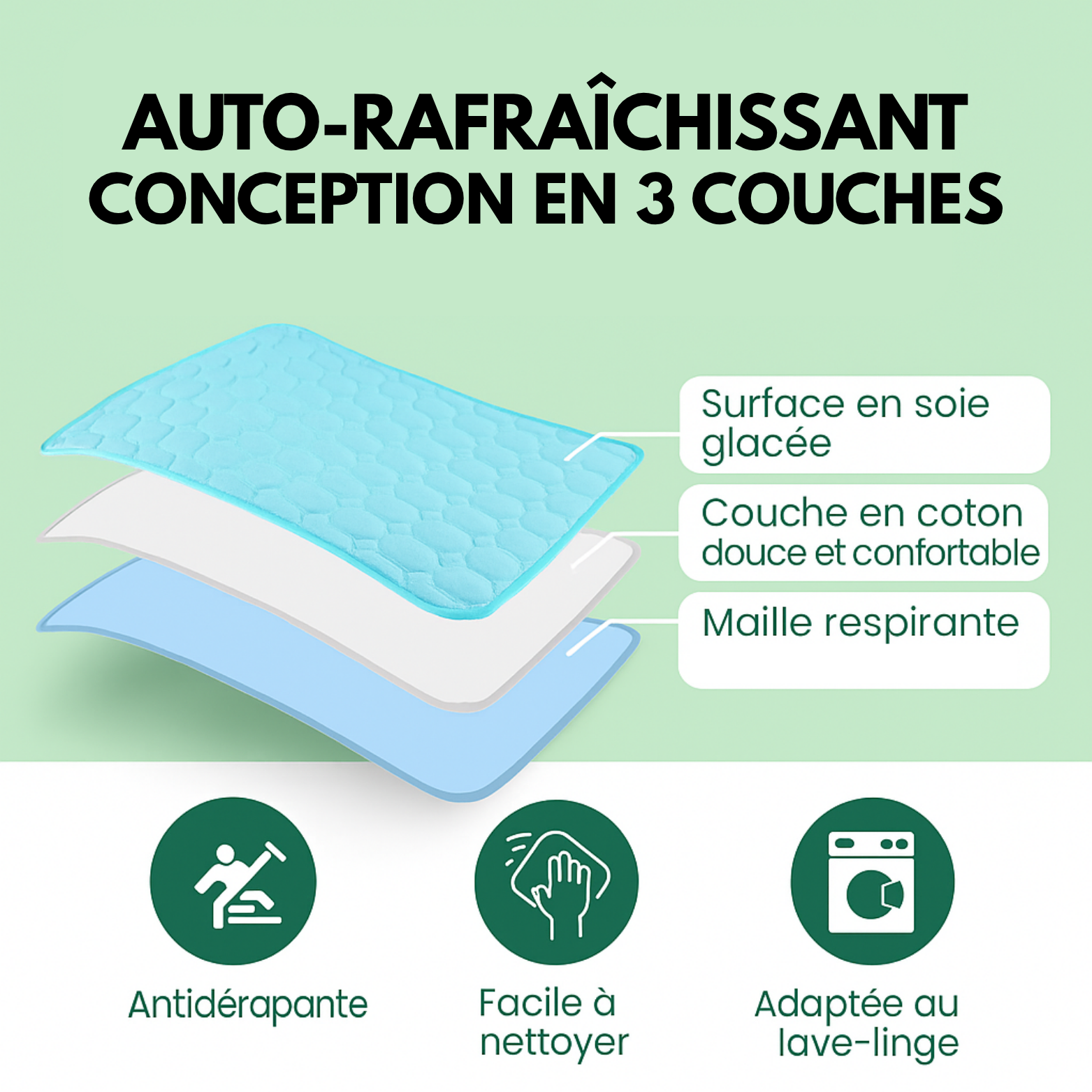 Tapis rafraîchissant pour chien – Ovanor